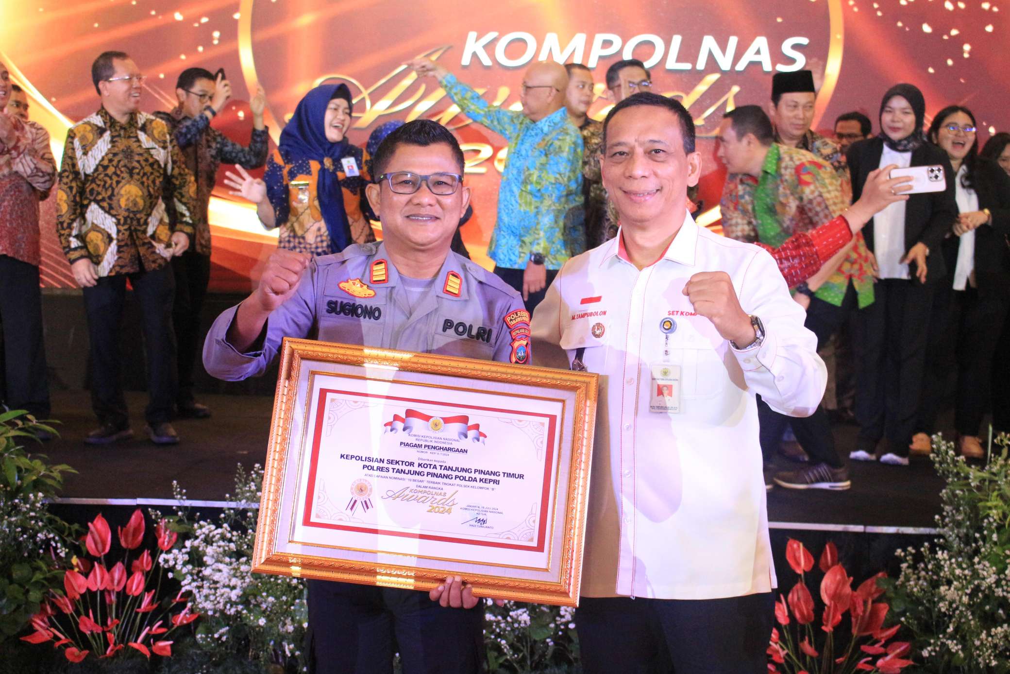 Polsek Tanjungpinang Timur Raih Penghargaan Kompolnas Award 2024 di Jakarta - www.kepriraya.com