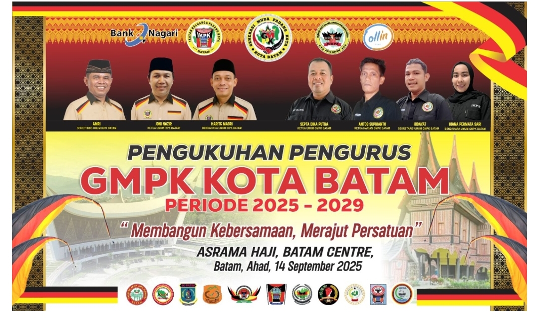 Besok, IKPK Kota Batam Gelar Pengukuhan Pengurus, Hadirkan Wali Kota ...
