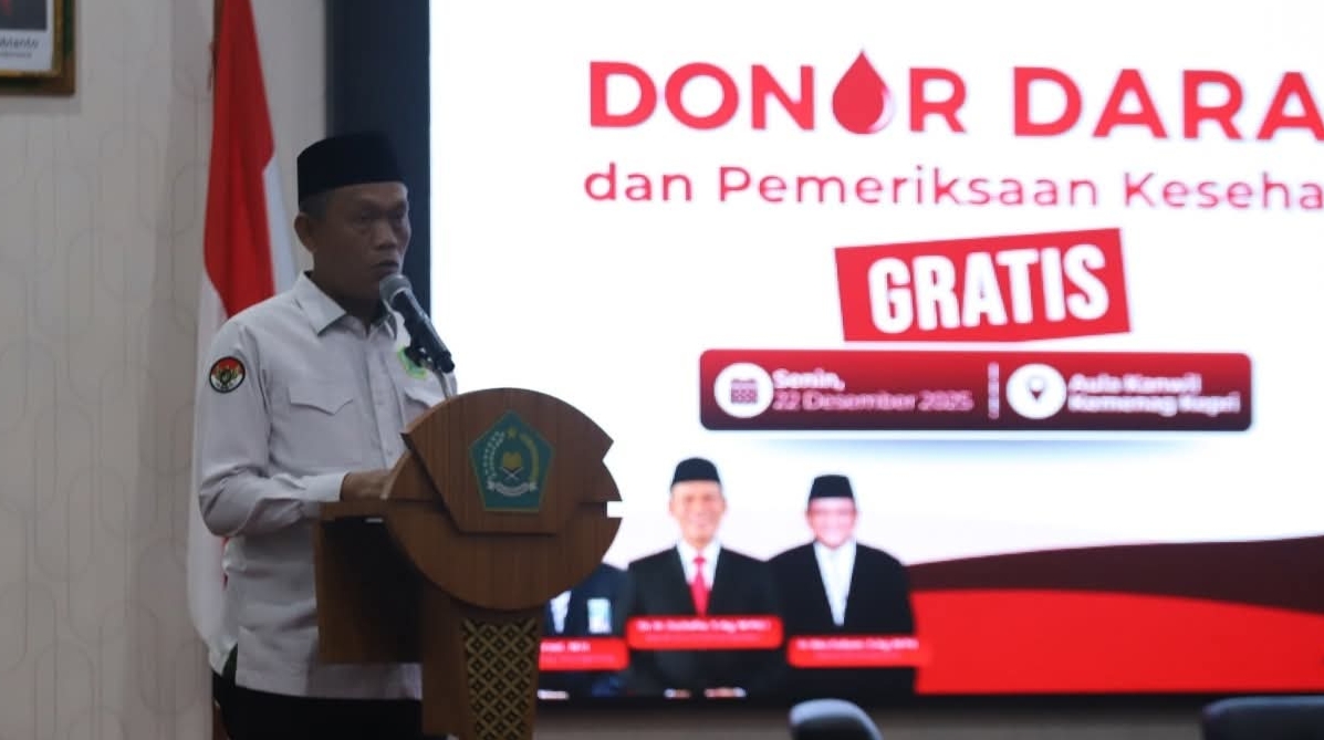 HAB ke-80, Kemenag Kepri Aksi Donor Darah dan Layanan Kesehatan Gratis ...